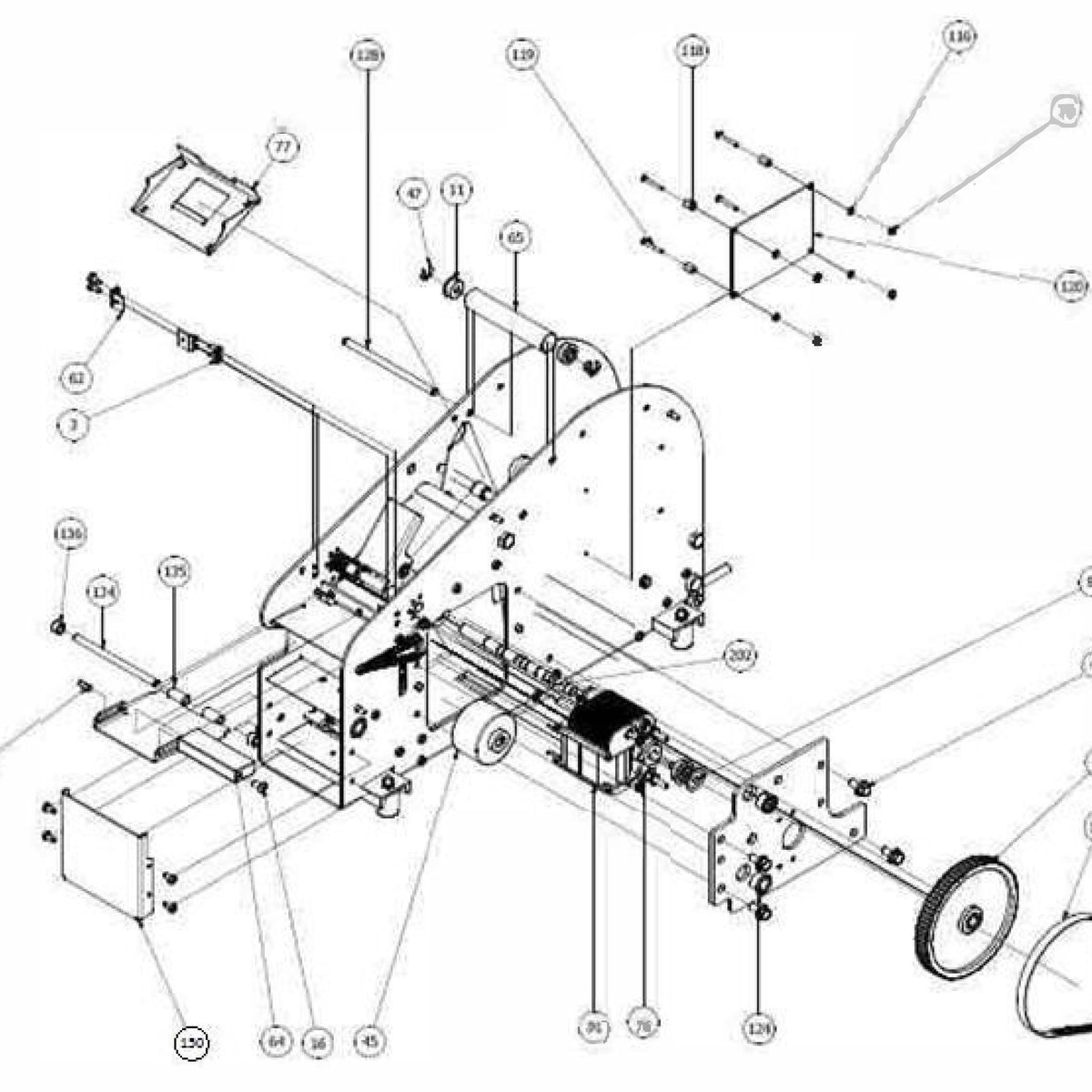 RP42811 220V Motor with Brake 220v – Marsh Tapers